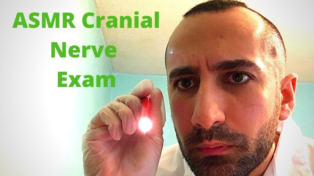 Cranial Nerve Exam For Humans ASMR (Role play) - YouTube