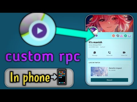 How to get Discord Streaming Status + custom rpc in phone