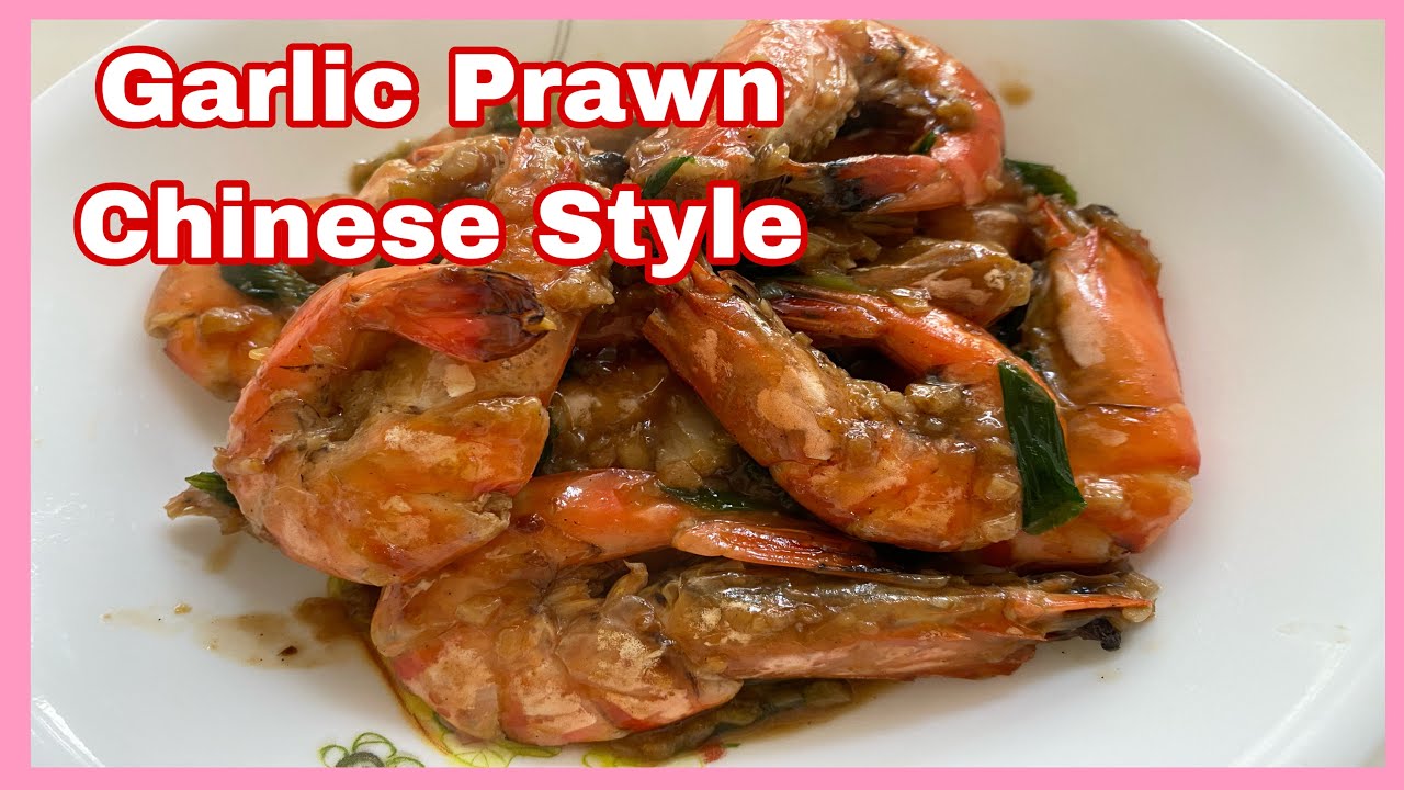 COOKING GARLIC PRAWN CHINESE STYLE | LOLANG OFW VLOGS - YouTube