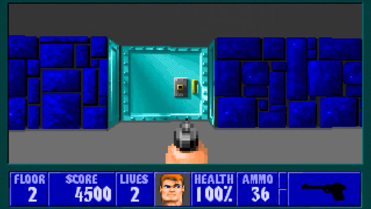 Stare Gry #1 - Wolfenstein 3D - YouTube