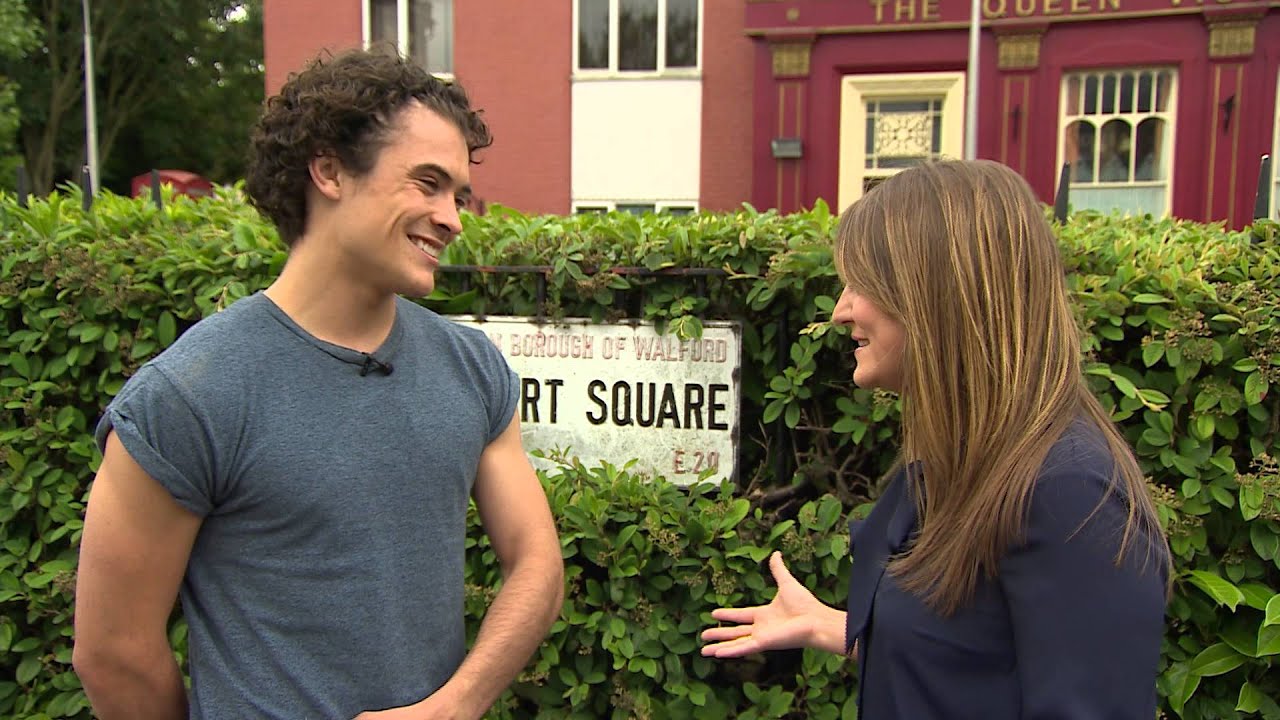 Behind-the-scenes interview with Eastenders' actor Jonny Labey - YouTube