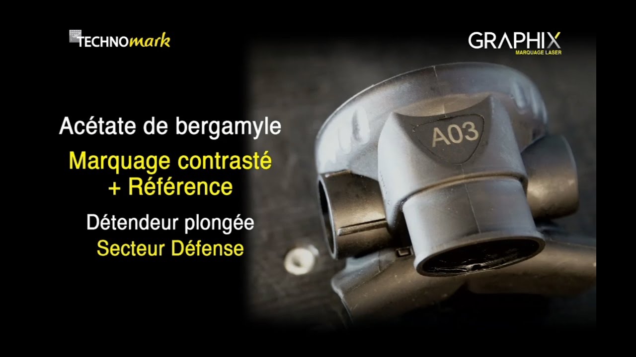 Marking on plastic, engraving machine - Technomark