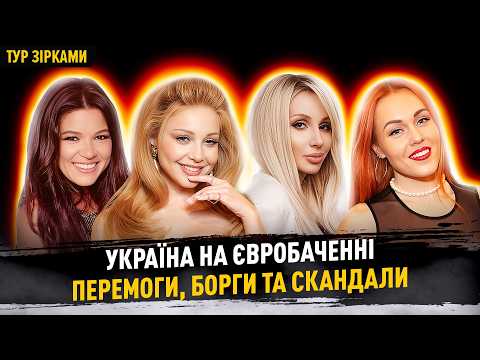Україна на Євробаченні. Перемоги, борги та сканадли. Лободf, Кароль, Руслана, Тополя #турзірками
