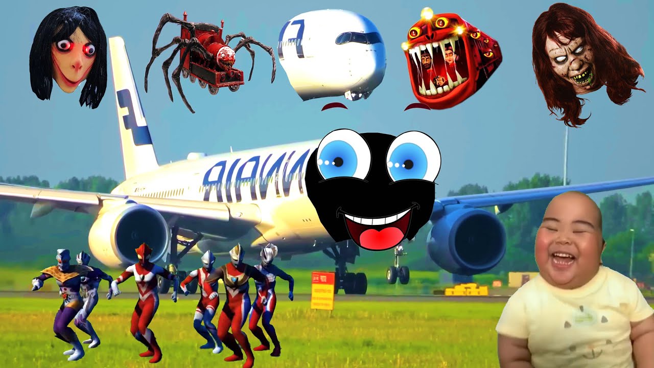 Ghost Face to Face Very Danger Airplane Video | Ghost airplane face ...