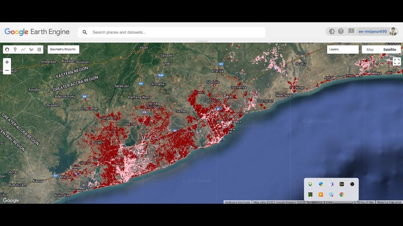 Google Earth Engine for Informal Settlement Mapping: Random Forest Classification - YouTube