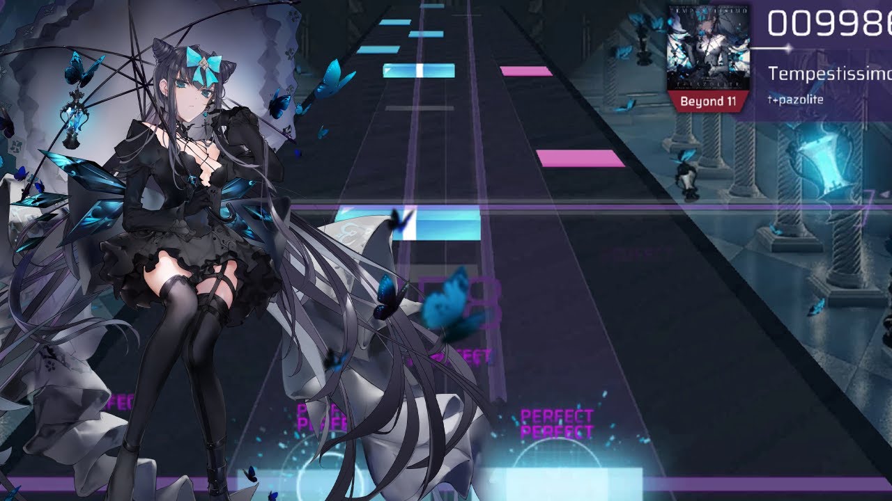 【Arcaea - 4K】Tempestissimo:「Beyond 11」|| 60FPS w/LOUD HITSOUNDS - YouTube