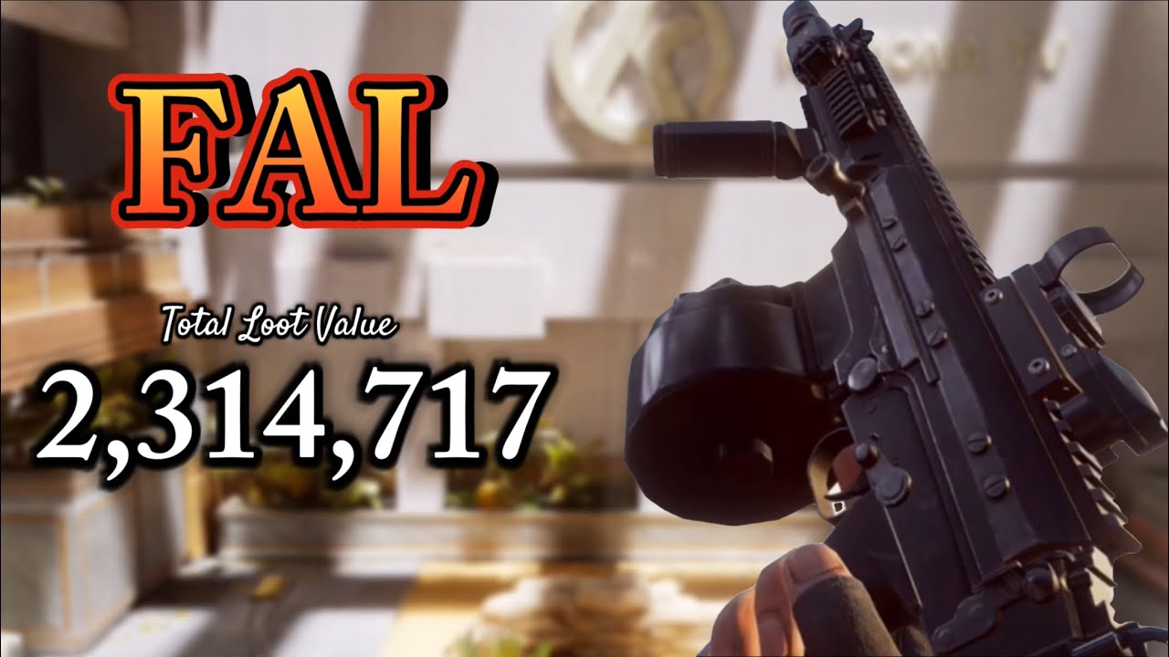 FAL is All You Need in Tv Station - w/Handcam | ArenaBreakoutSS4 - YouTube