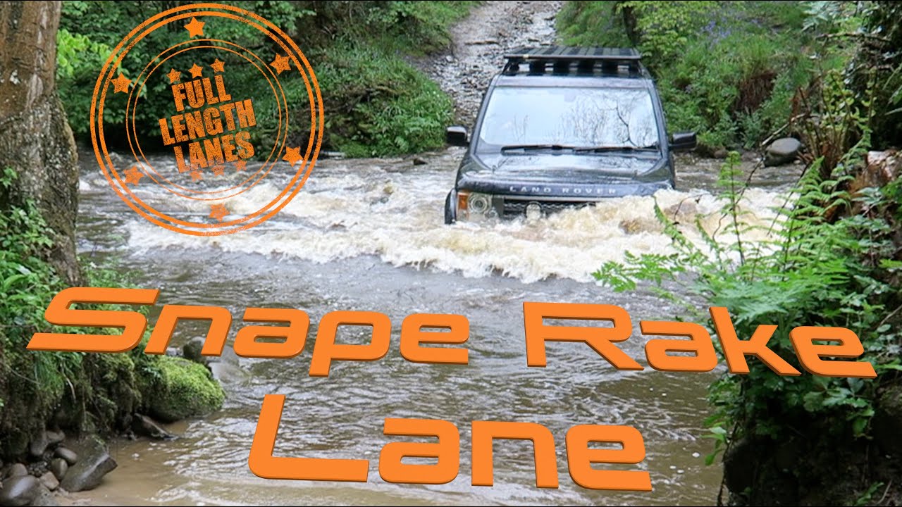 Full Length Lanes - Snape Rake Lane, Garstang - deep river crossing ...