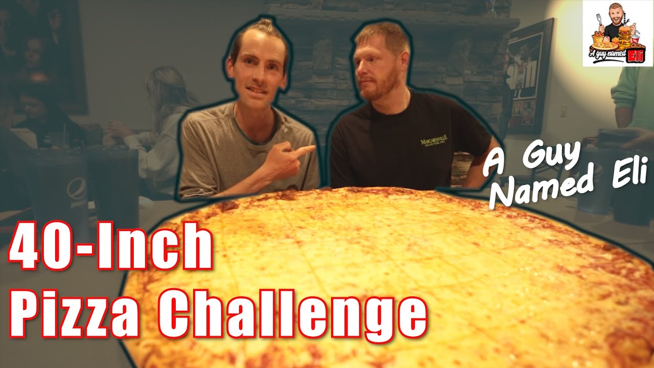 The BIGGEST PIZZA IN PA w/ A GUY NAMED ELI (Eli Lessig) - YouTube