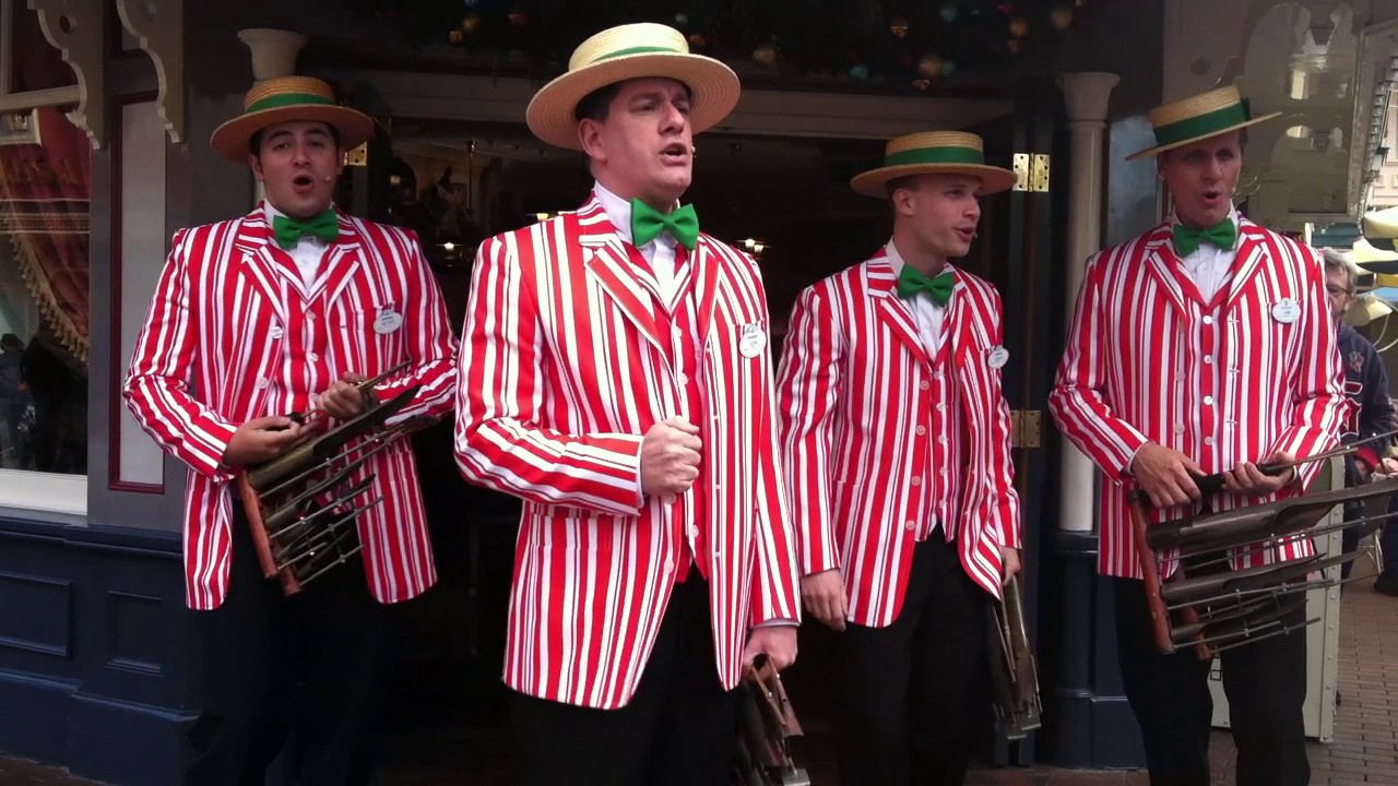 The Dapper Dans of Disneyland - 12/1/16 "Mr. Santa" - YouTube