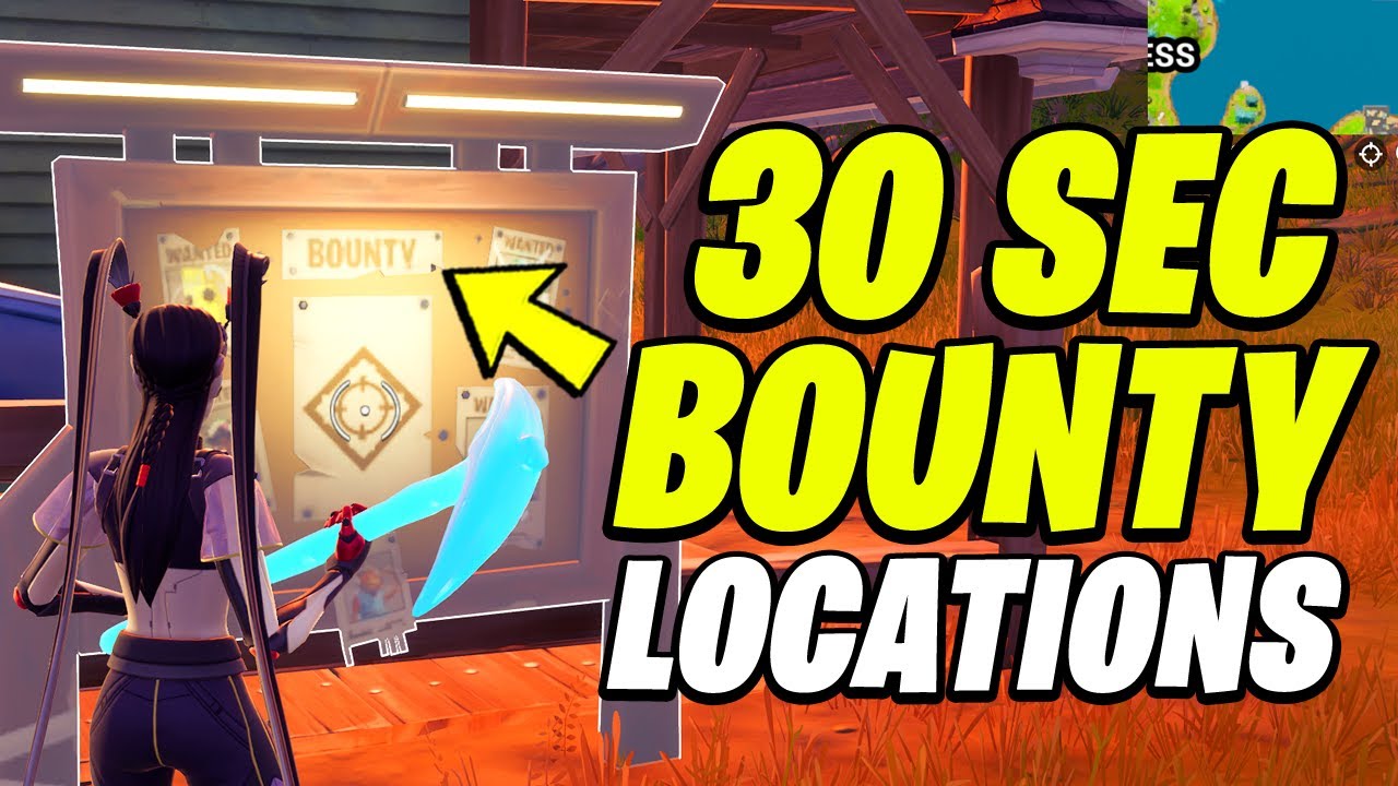BOUNTY BOARD Locations & Accept a Bounty from a BOUNTY BOARD within 30 ...