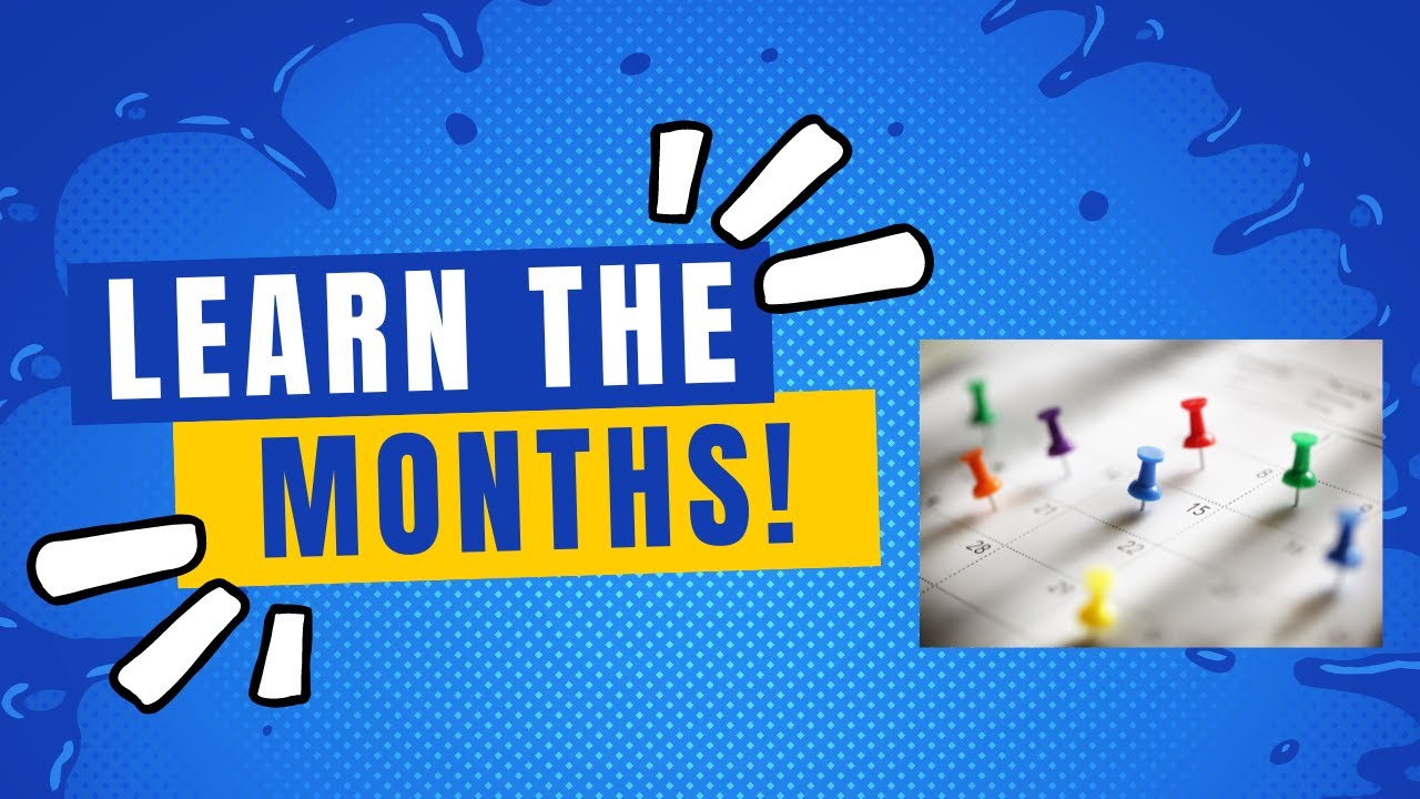 Learn & Spell months! PRE-K! TEACH - YouTube