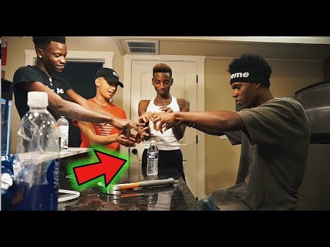 MAGIC WATER TRICK PRANK ON FUNNYMIKE!!! (GONE WRONG)
