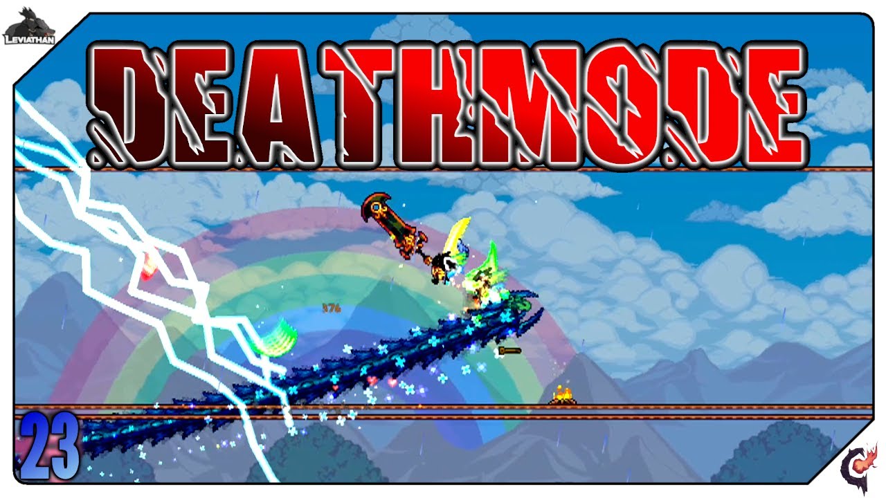 Thunderstorm - Terraria Calamity Mod Melee Deathmode #23 - YouTube