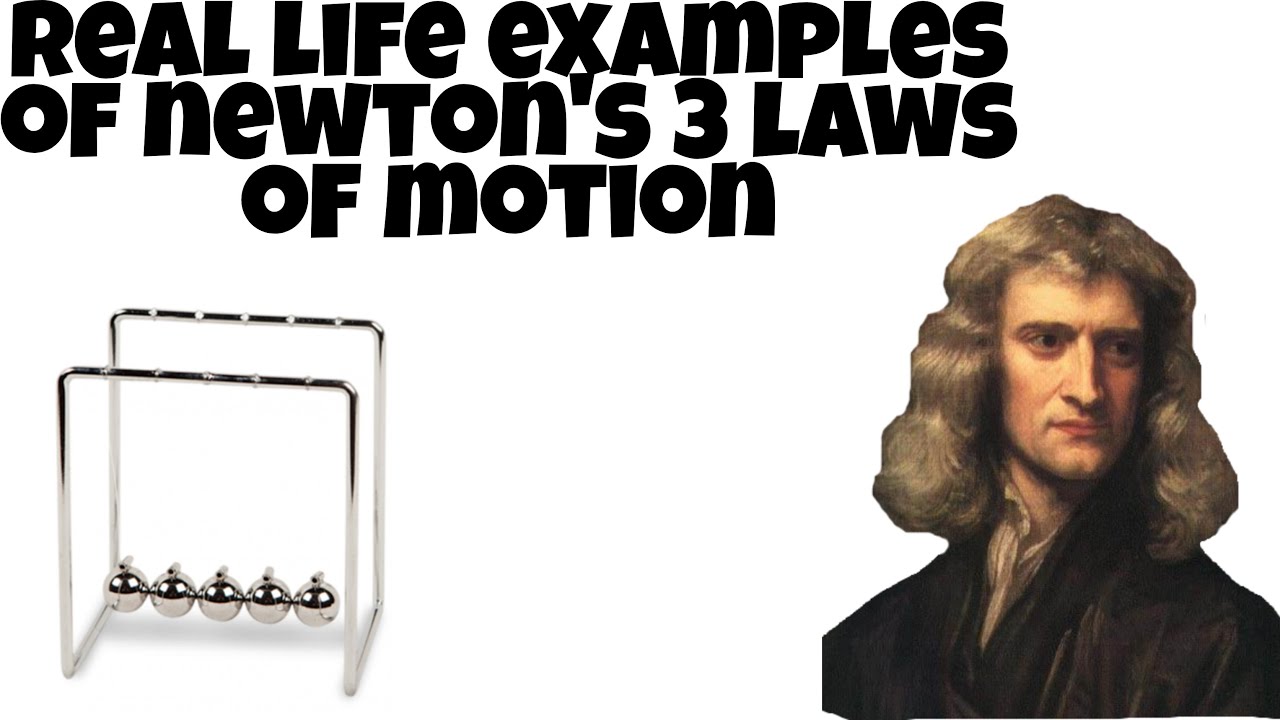Passing Time With Real Life Examples Of Newton's 3 Laws Of Motion - YouTube