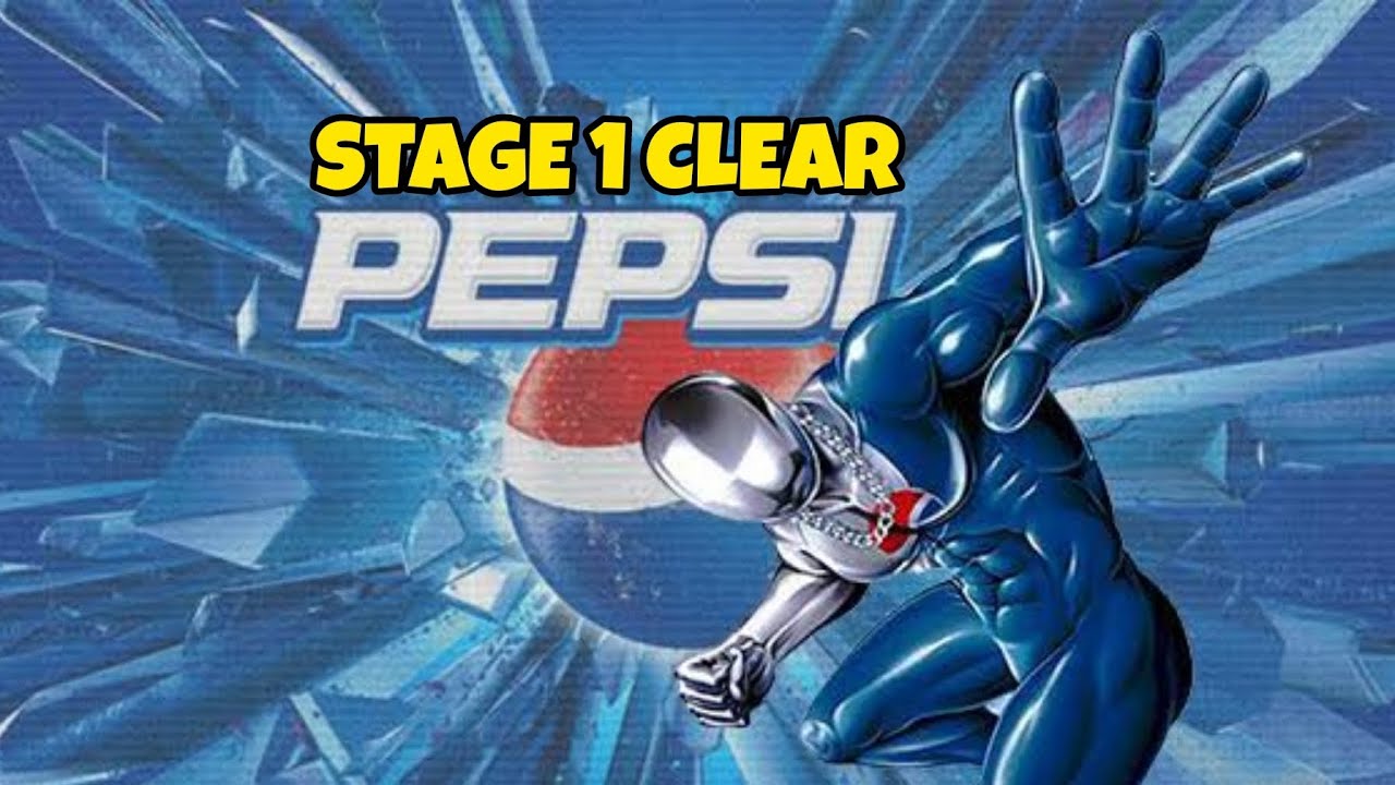 PEPSIMAN GAMEPLAY STAGE 1 CLEAR | CLASSIC GAME NOSTALGIA - YouTube