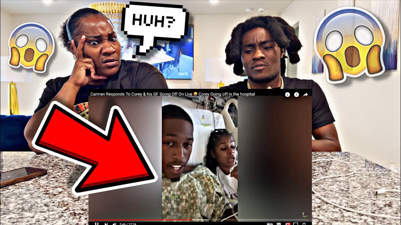 MAMADEE REACTS TO COREY RESPONSE TO CARMEN DISS SONG!! *THINGS GETS ...