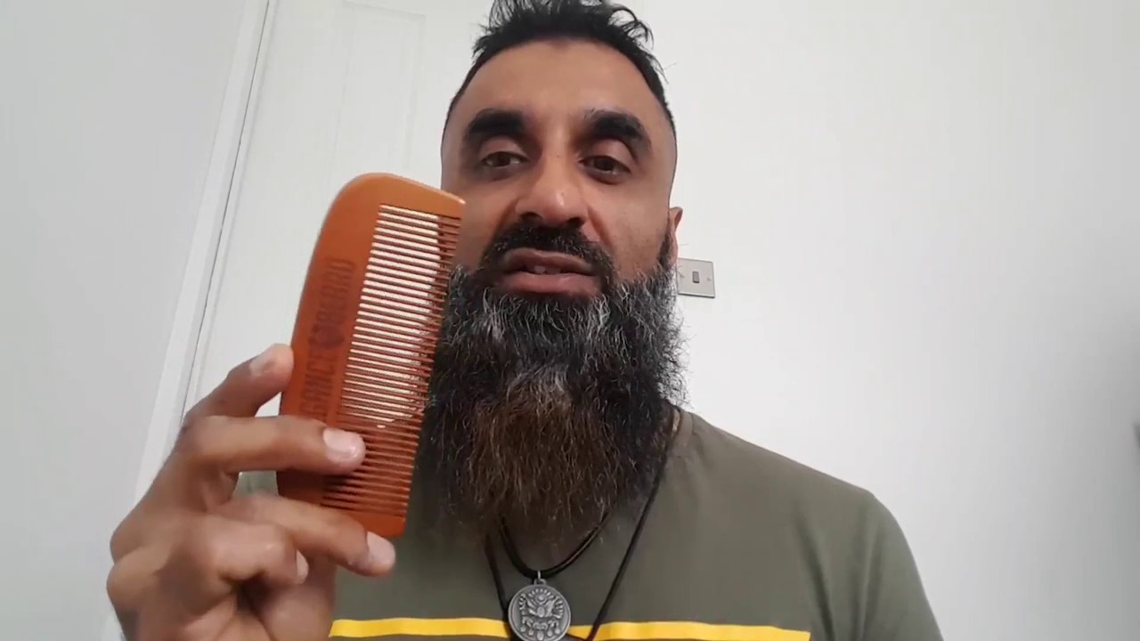 Elegance Beard Oil & Wooden Comb Review by LovedBeard 👍👌💪 - YouTube