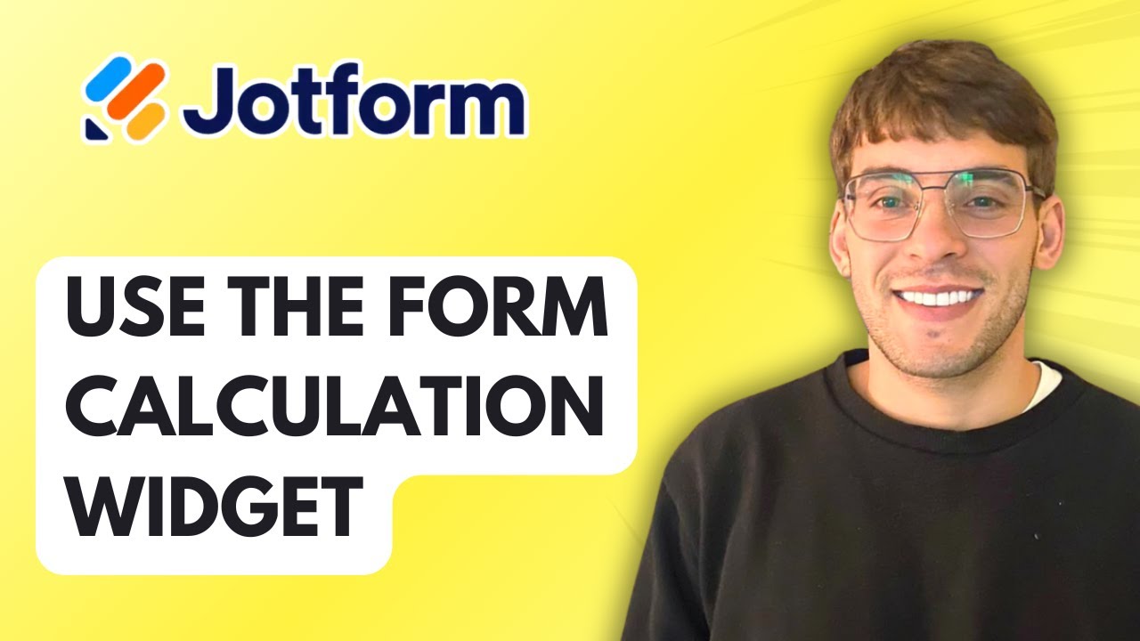 How to Use the Form Calculation Widget in Jotform [2026 Full Guide ...