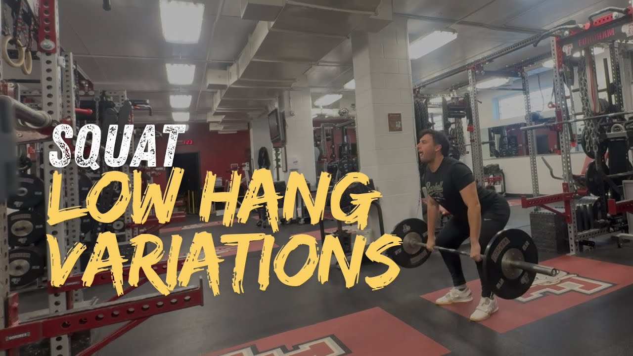 Low Hang Clean: Variations - YouTube