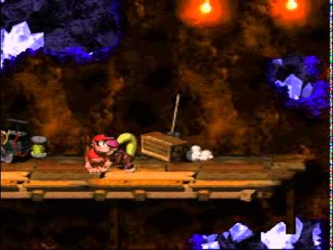 DKC2 Hard As Kongcrete - 2 Crocodile Cauldron - 2 Kannon's Klaim - YouTube
