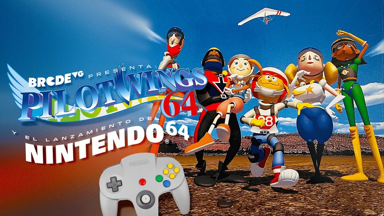PILOTWINGS 64 y el lanzamiento del NINTENDO 64 - YouTube