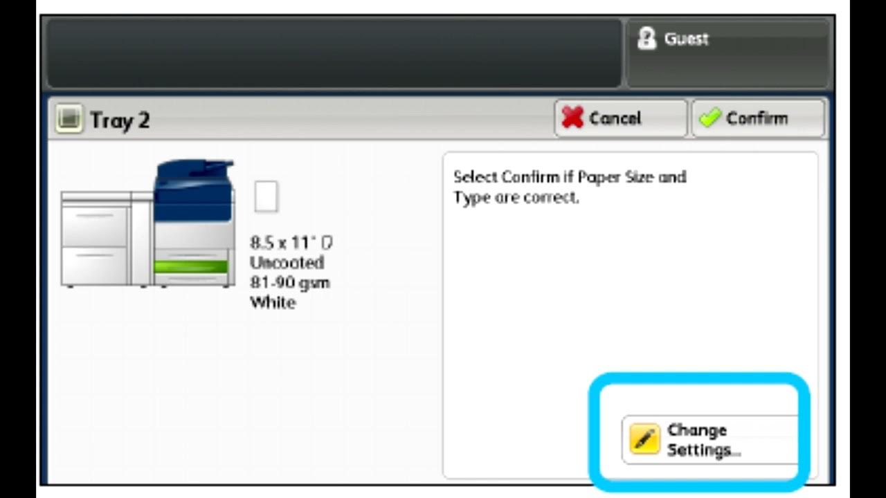 Printing Extra Large Sheets (XLS) on the Xerox/Fiery Print Server (Versant 280) - YouTube