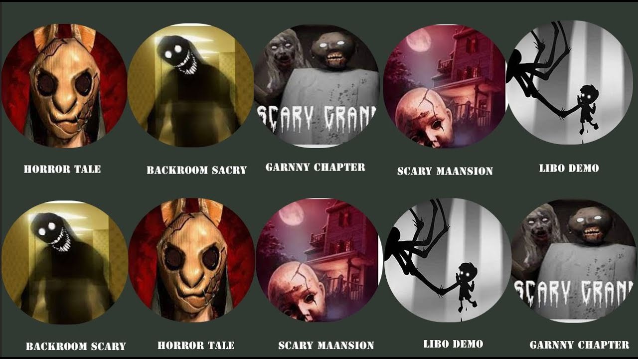 I Play Game:Limbo Demo,Scary Mansion,Horror Tale,GrannyChapter,Backrom ...