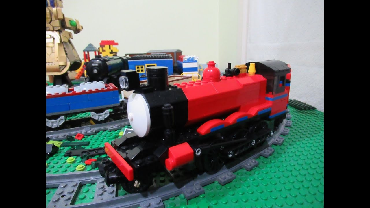 LEGO James The Red Engine AU - YouTube