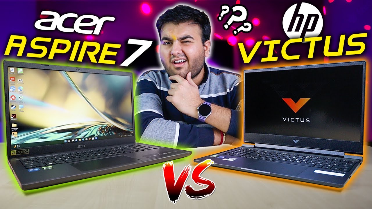 Acer Aspire 7 vs Hp Victus ⚡️| i5 12th Gen GTX 1650 and RTX 3050 🔥 ...