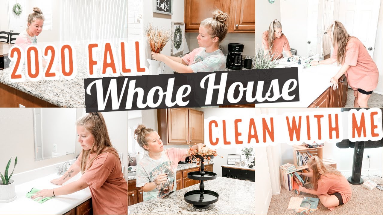 2020 NEW WHOLE HOUSE CLEAN WITH ME || EXTREME CLEANING MOTIVATION ...