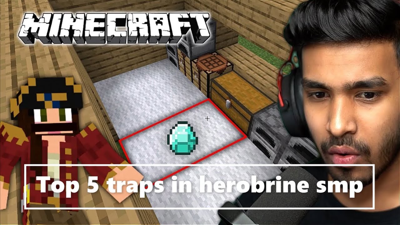 Top 5 traps in Herobrine SMP (@YesSmartypie @OnespotGaming @Total ...