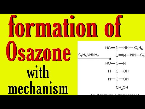 formation of osazone mechanism, glucose fructose, osazone formation ...