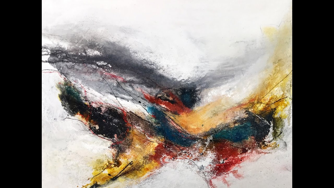 Abstract Painting 5 Tutorial - Acrylic Painting - YouTube