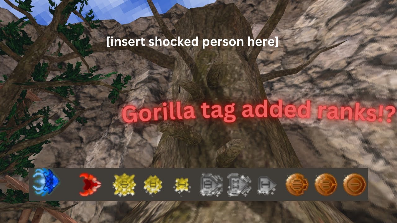 Gorilla tag added a ranking system? - YouTube