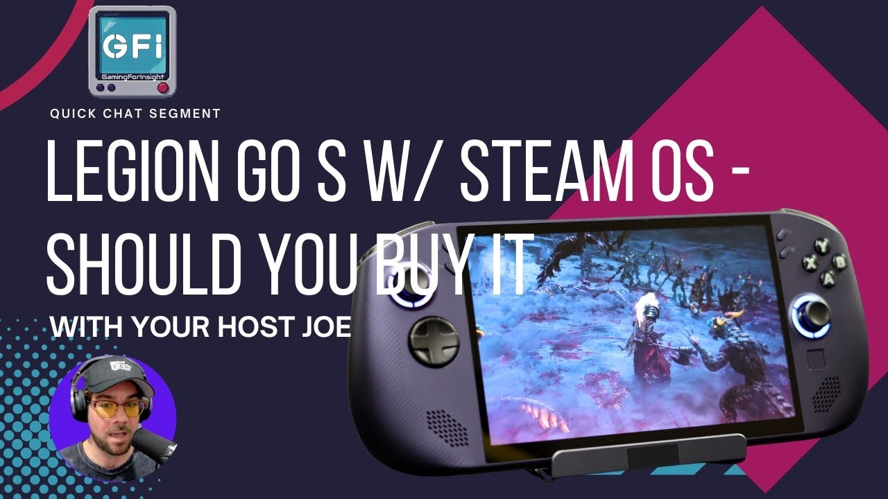 Legion Go S w/ Steam OS - Should You Buy It? - Quick Chat Segment (w ...