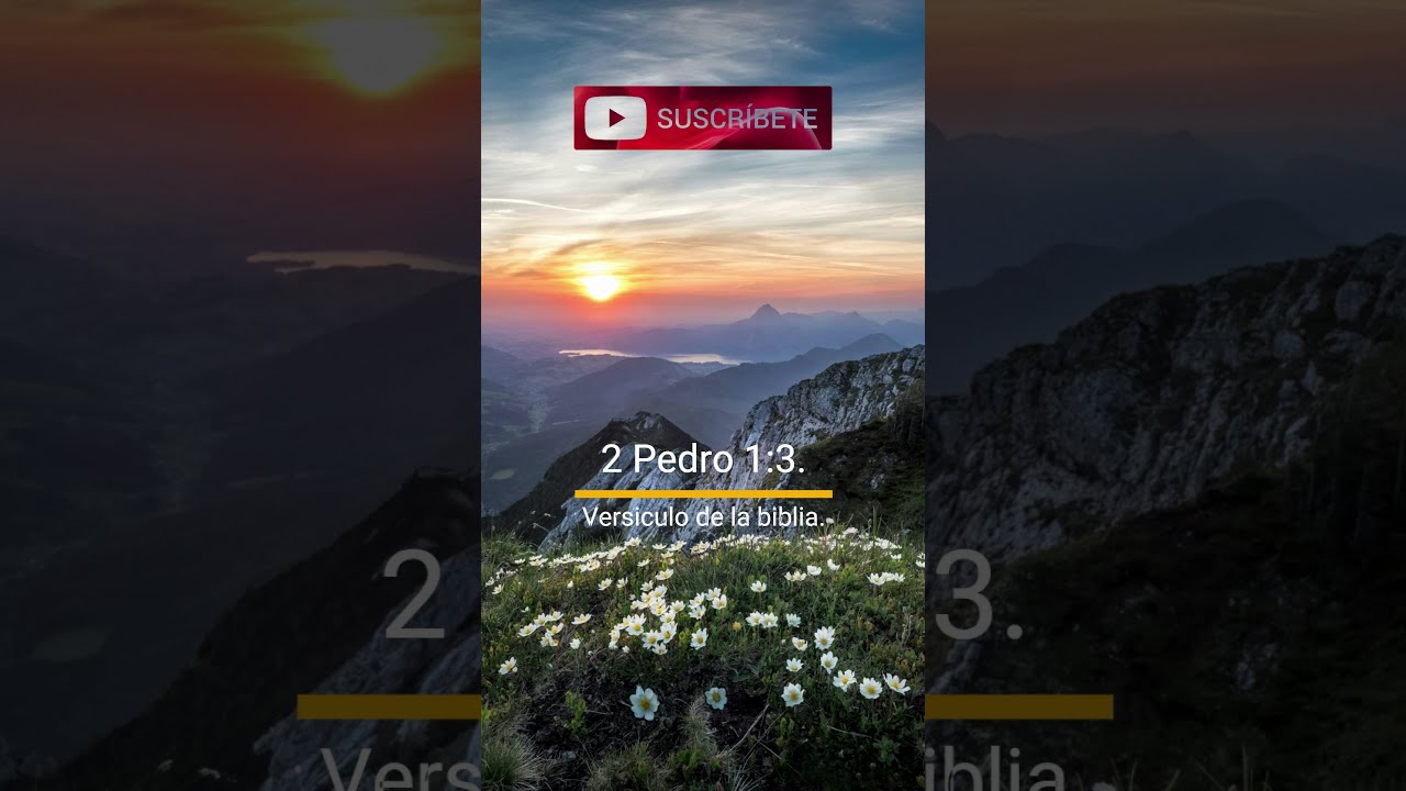 2 Pedro 1 3 Vers culo De La Biblia YouTube 2 Pedro 1 3 Vers culo De La Biblia YouTube