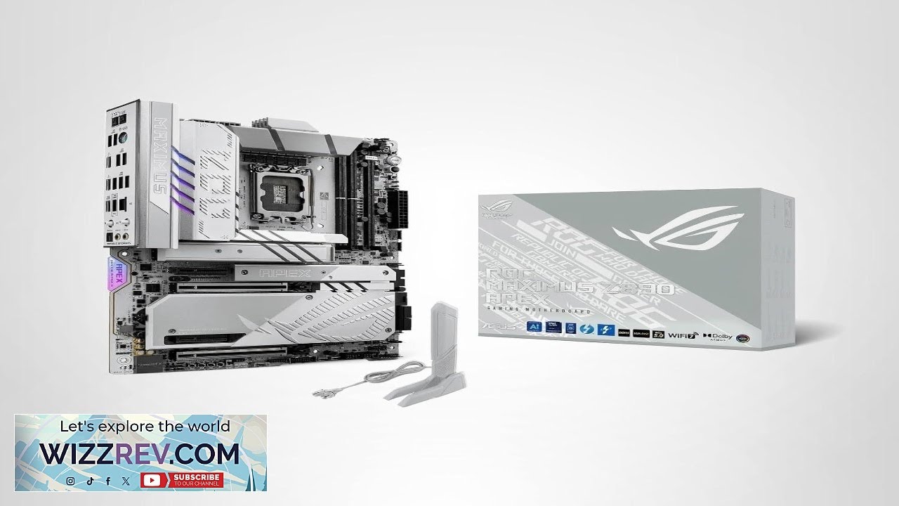 ASUS ROG MAXIMUS Z890 APEX Intel Z890 LGA 1851 ATX motherboard Advanced ...