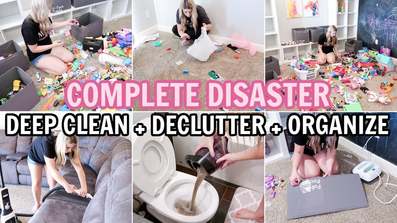 EXTREME DEEP CLEAN WITH ME | FALL CLEANING MOTIVATION 2022 | ROOM TRANSFORMATION & DECLUTTER ...
