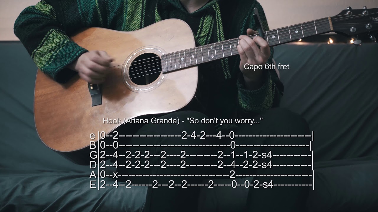 How to Play The Way - Sam Kim/Ariana Grande - Guitar Tabs - YouTube