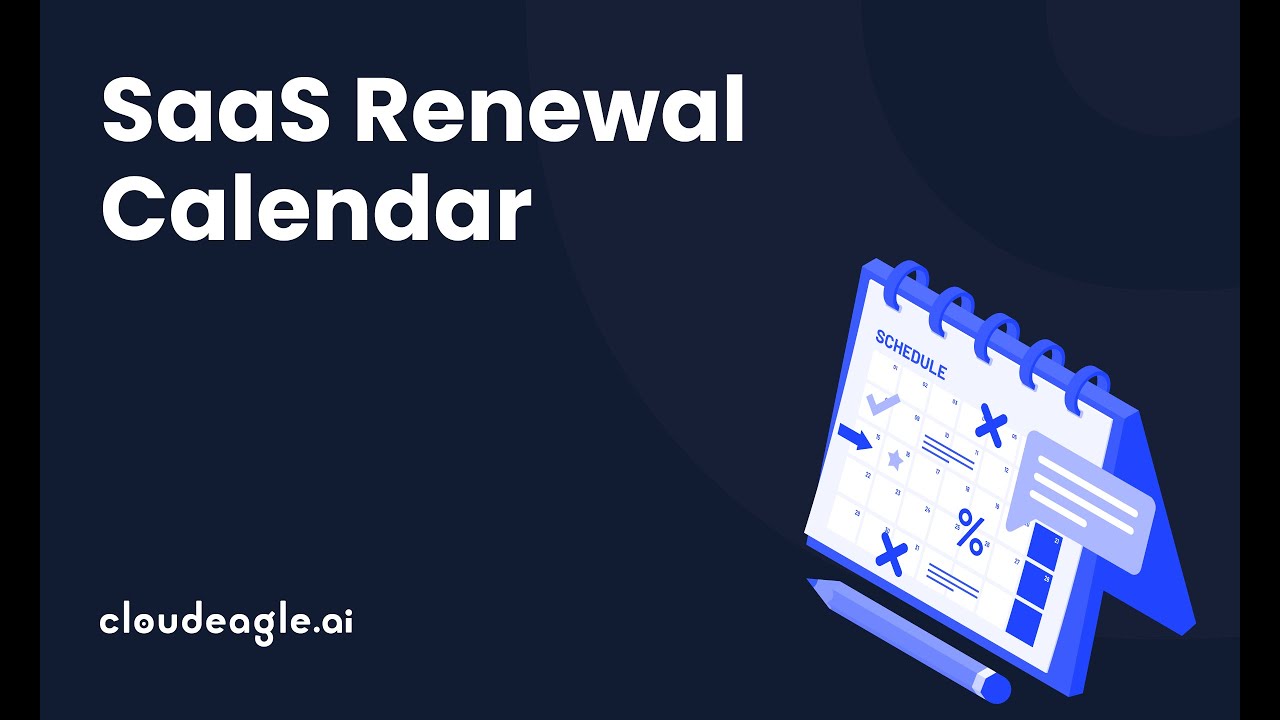 Stay Ahead with a Smarter SaaS Calendar for Renewals - YouTube