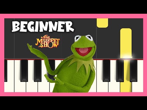 The Muppet Show Theme - BEGINNER Piano - YouTube