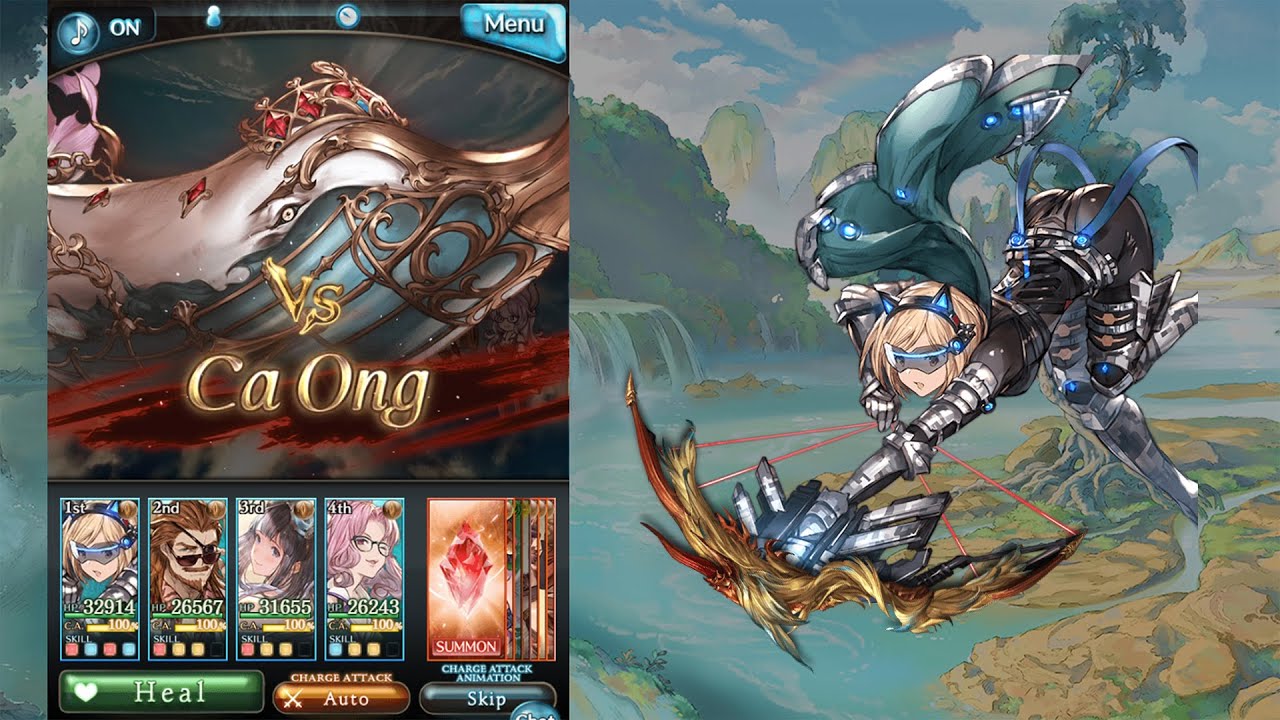 [GBF] ULB Draconic Bow Test Run - YouTube