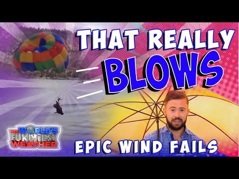 World's Funniest Weather - "That Really Blows" - Epic Wind Fails - YouTube