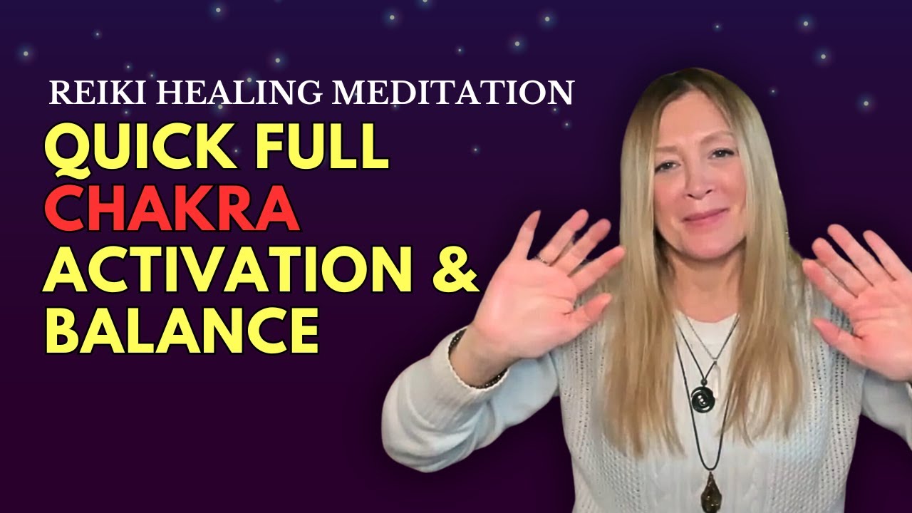 Full Chakra Balance Reiki Energy Healing - YouTube