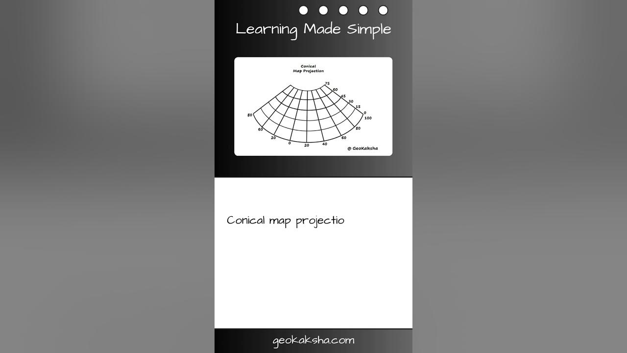Practical Geography # 204 _ Conical Map Projection with Two Standard ...