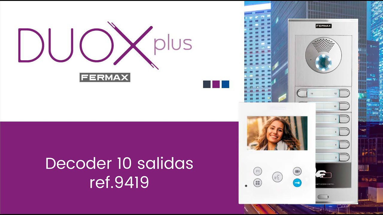 [DUOX PLUS] Decoder 10 salidas ref. 9419. Guía de programación y ...