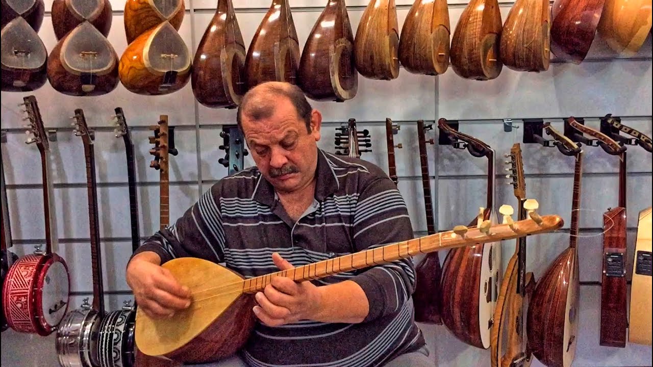 Long Neck Saz / Baglama - Online Saz Shop - YouTube
