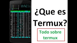 Que es Termux? Caracteristicas usos Explicacion det... | Doovi