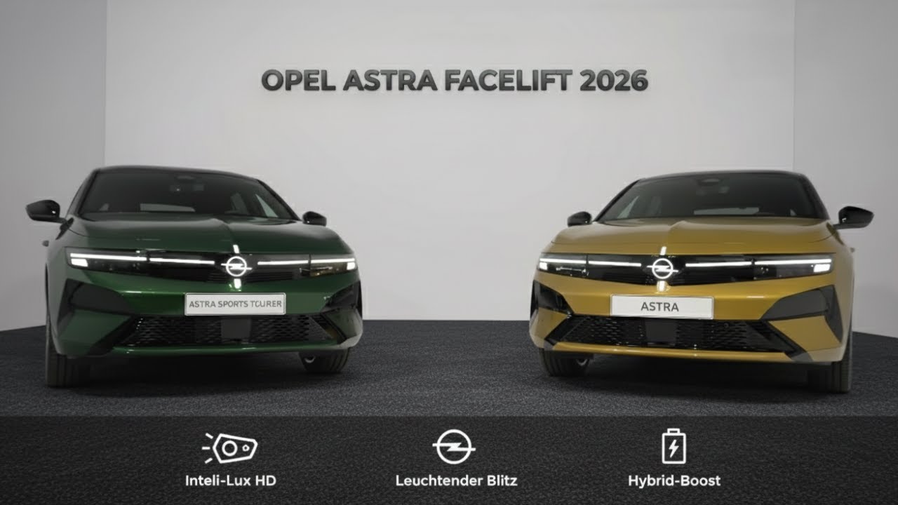 2026 Opel Astra Facelift – LED-Power, Hybrid-Boost und leuchtender ...